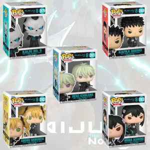 FUNKO POP ANIMATION PACK 5 KAIJU NO8 - MINA ASHIRO, KAFKA, KIKORU, RENO ...
